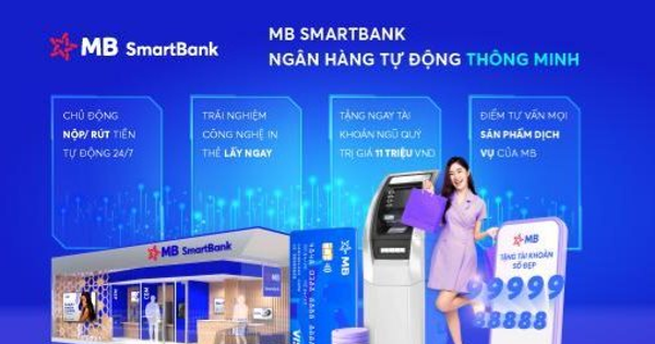 Sử dụng MB SmartBank ngay để tận hưởng "3 không" siêu tiện lợi