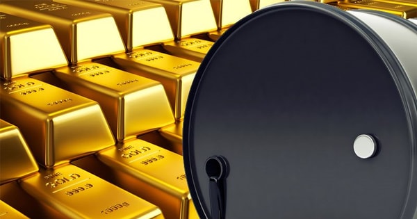 Thị trường ngày 24/10: Giá dầu, vàng, sắt thép, cao su đảo chiều đi xuống