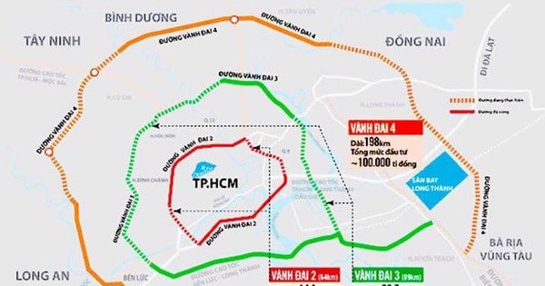 Vành đai 4 đoạn qua Long An tiến độ đến đâu?