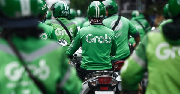Thông báo mới từ ứng dụng Grab